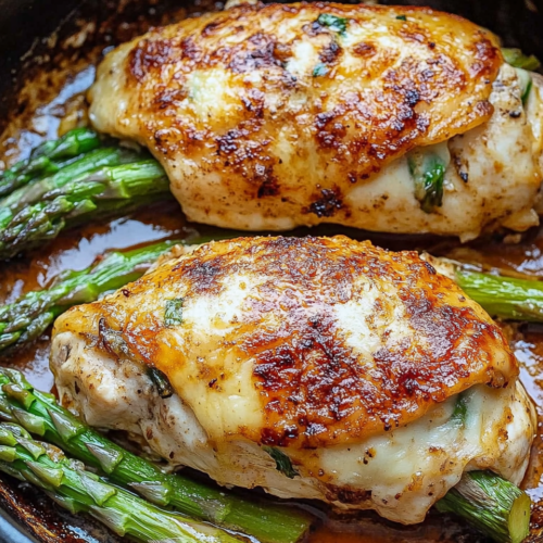 Asparagus Stuffed Chicken Breast Recipe - Easy & Flavorful