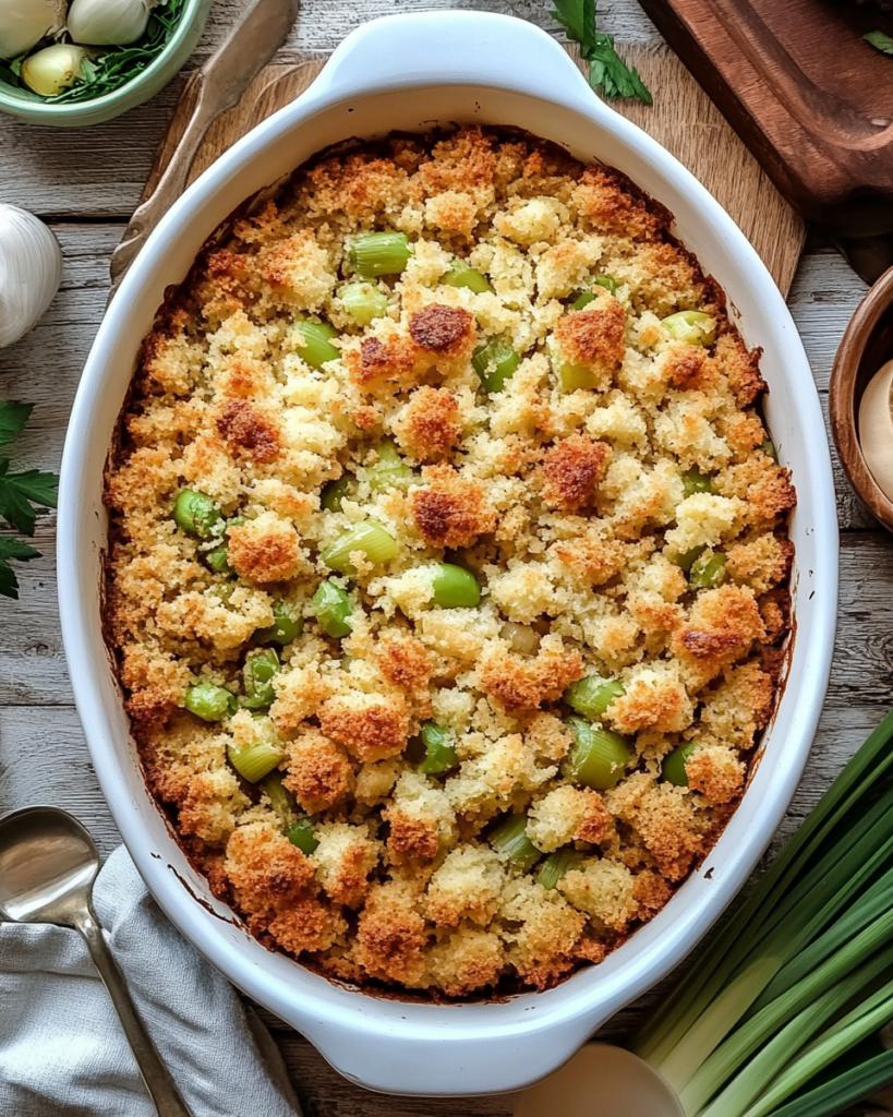 Southern Cornbread Dressing Recipe - Classic Holiday Side Dish