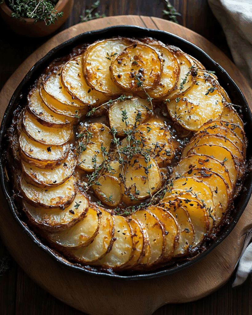 Crispy Balsamic-Thyme Potato Torte Recipe – Perfect Side Dish