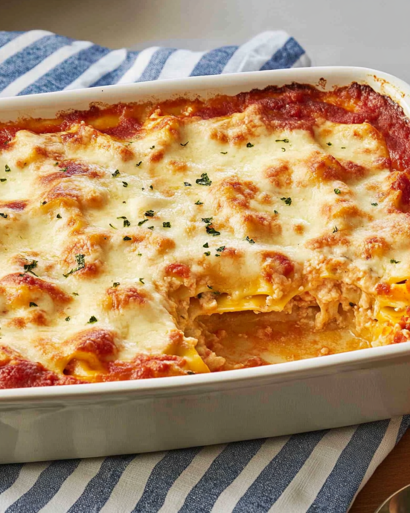 Million Dollar Ravioli Casserole Recipe - Easy Cheesy Bake